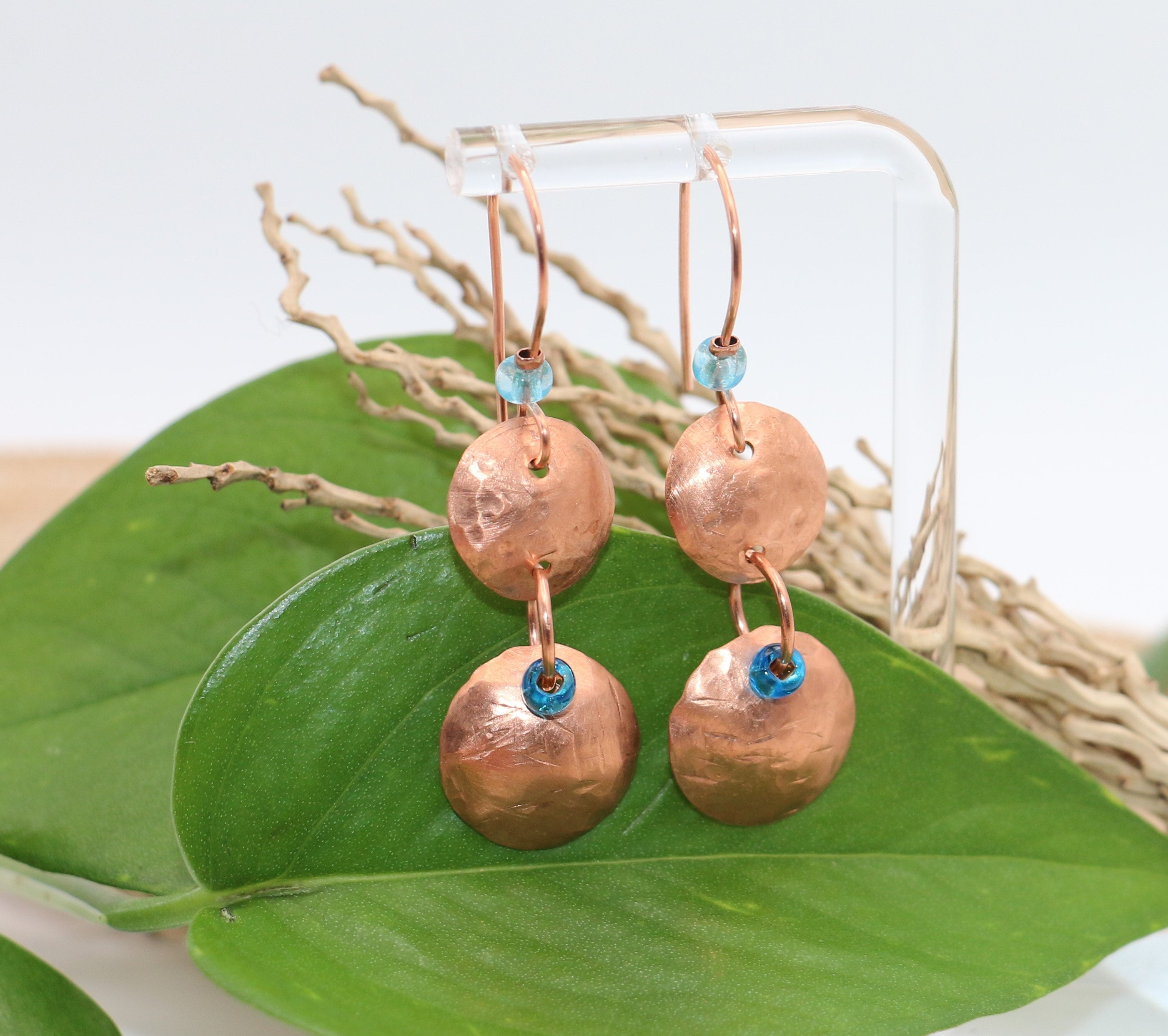 earrings-copper-double-drop-tempo-alley-jewelry